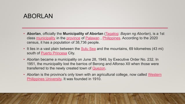 History of palawan.pptx12234567890jwop.j | PPTX | South America Travel ...