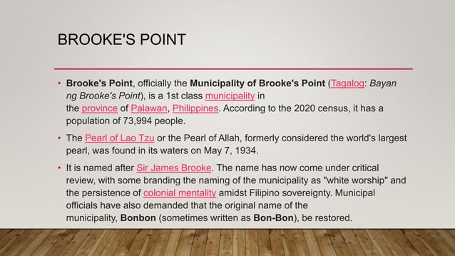 History of palawan.pptx12234567890jwop.j | PPTX | South America Travel ...