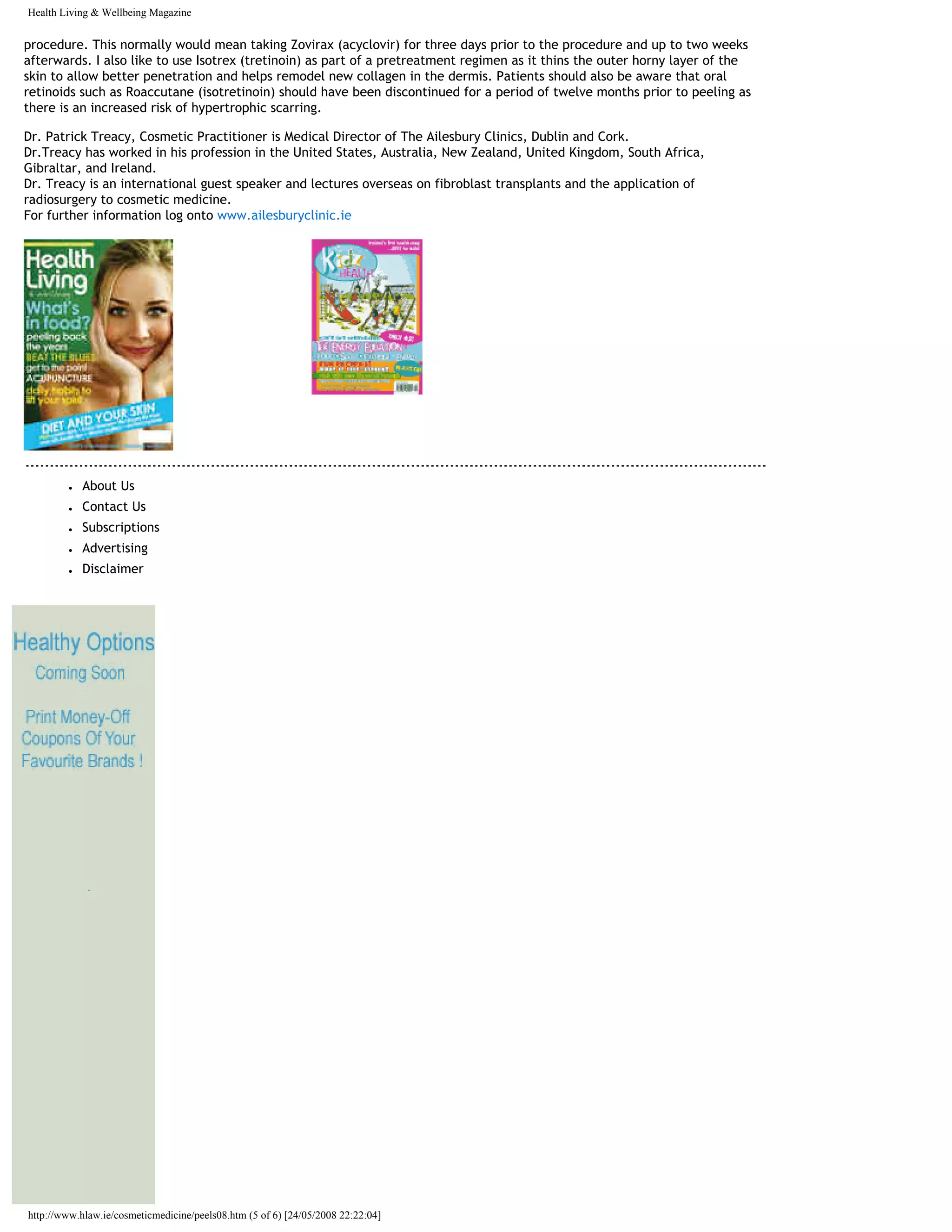 History Of Peels | PDF