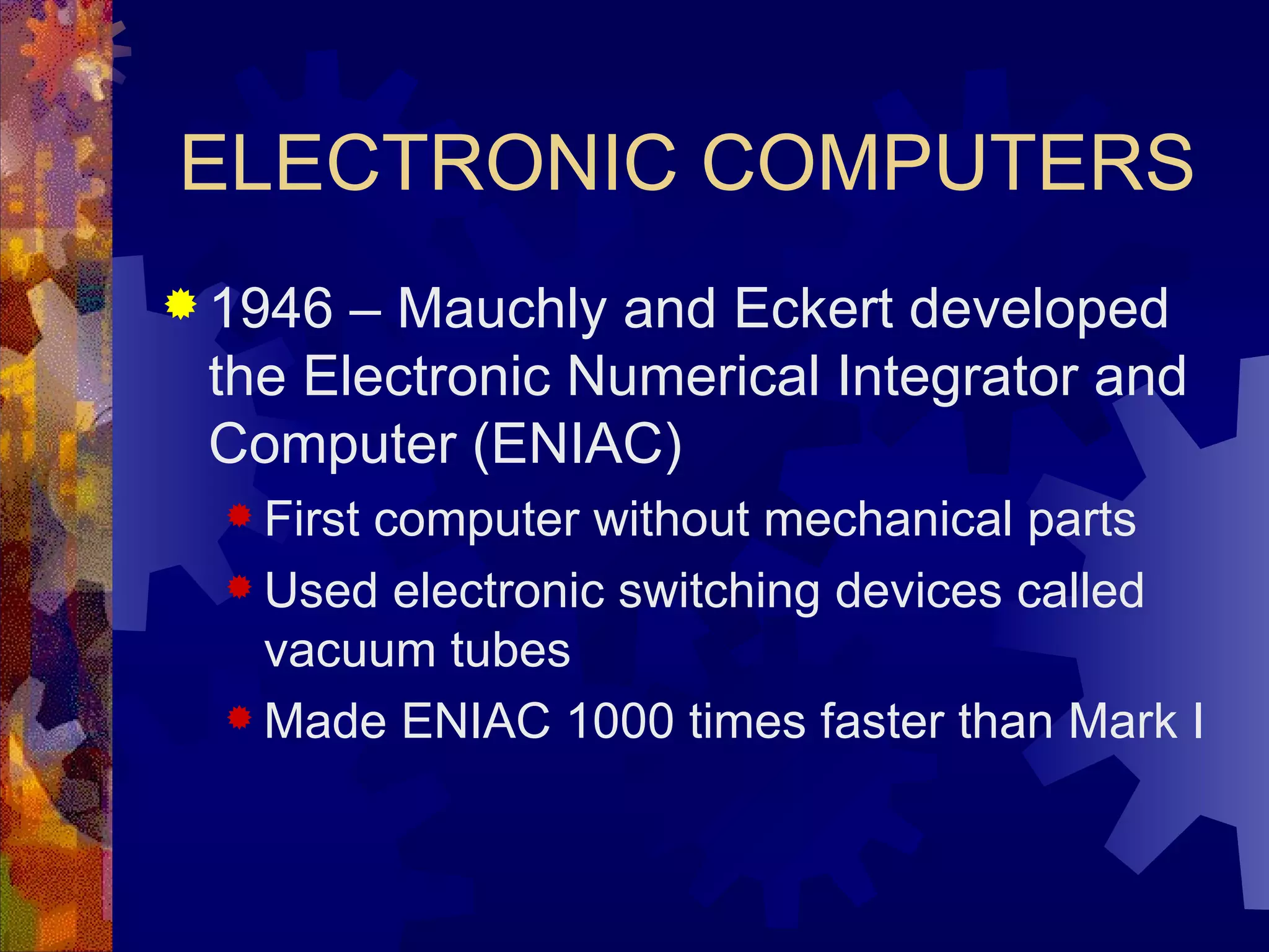 History Of Personal Computers | PPT