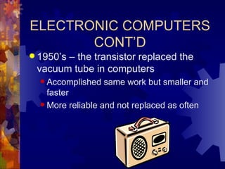 History Of Personal Computers | PPT