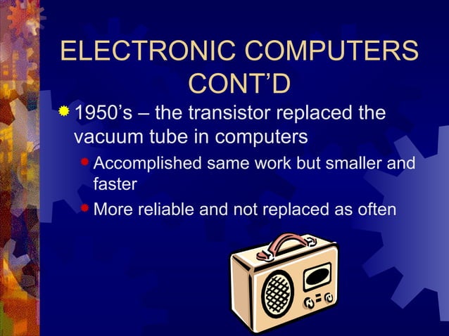 History Of Personal Computers | PPT | Computing | Technology & Computing