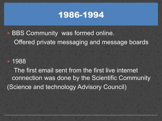 History Of Philippine Internet | PPTX | Internet | Computing