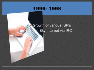 History Of Philippine Internet | PPTX | Internet | Computing