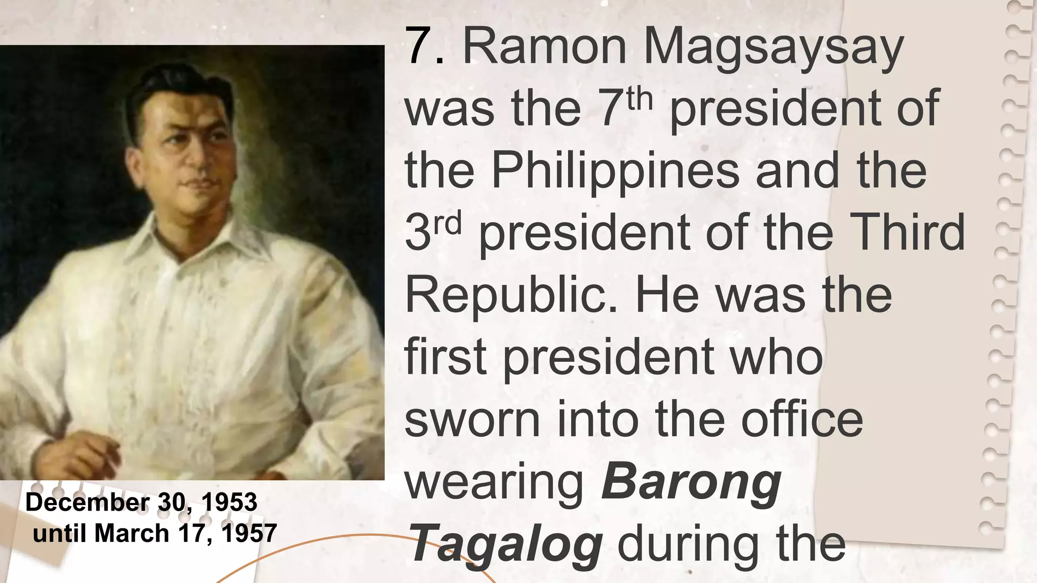 Presidents of the Philippines | PPTX