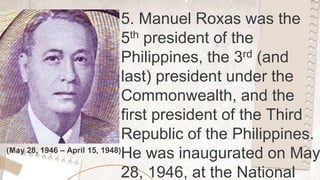 Presidents of the Philippines | PPTX