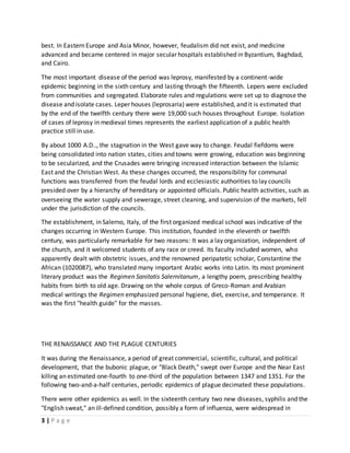 History of public health | PDF