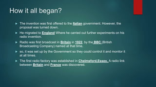 History of Radio | PPTX
