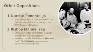 All about history rizal law: Tracing the | PPT