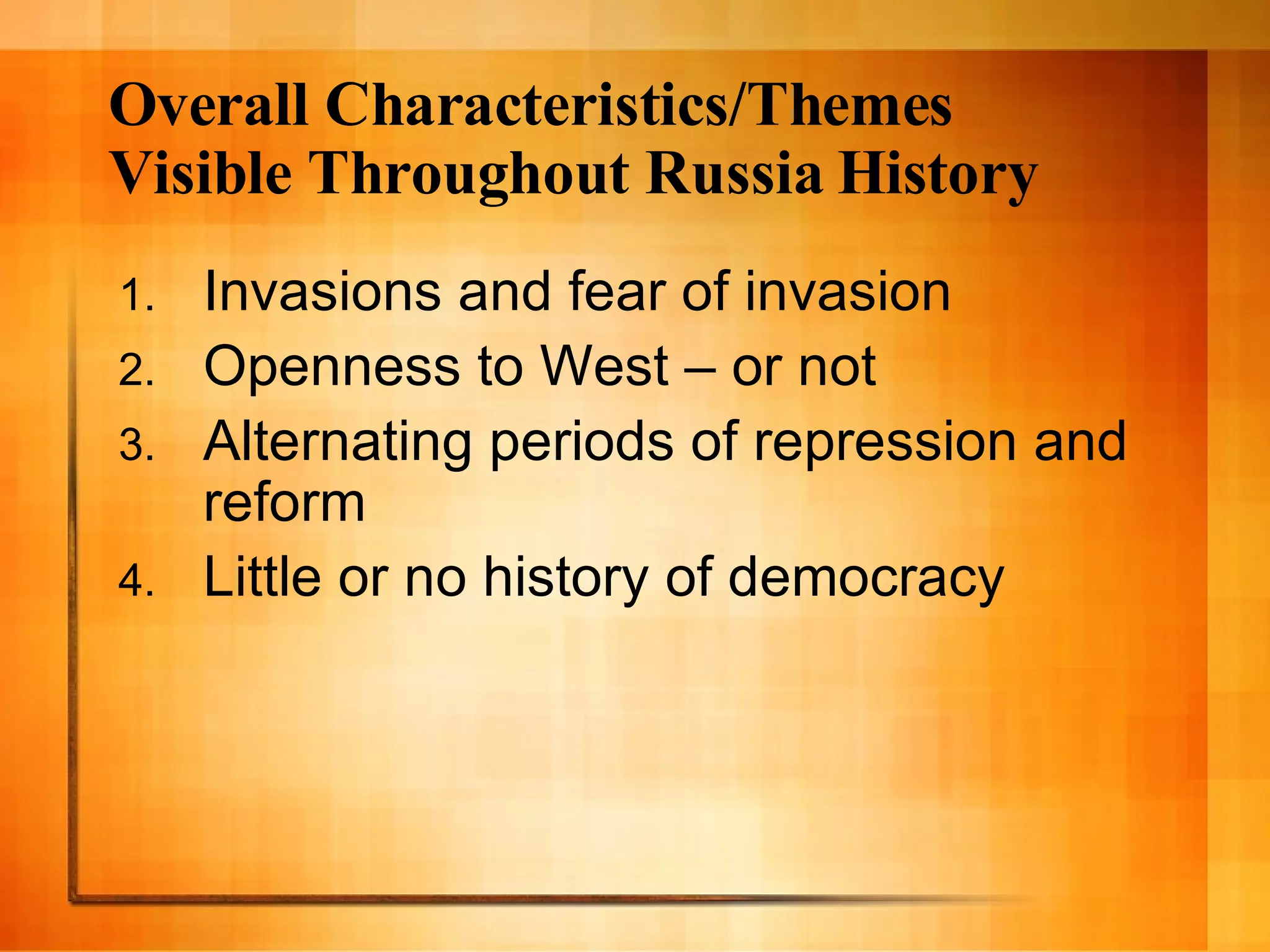 History of Russia (Until 1900s) | PPT