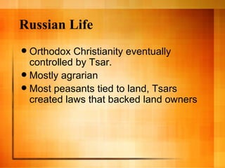 History of Russia (Until 1900s) | PPT