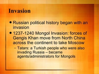 History of Russia (Until 1900s) | PPT
