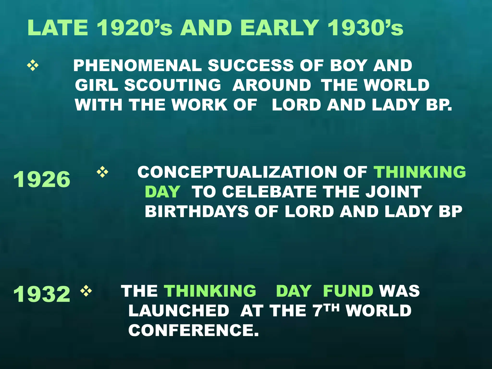 History-of-Scouting Power point presentation | PPTX