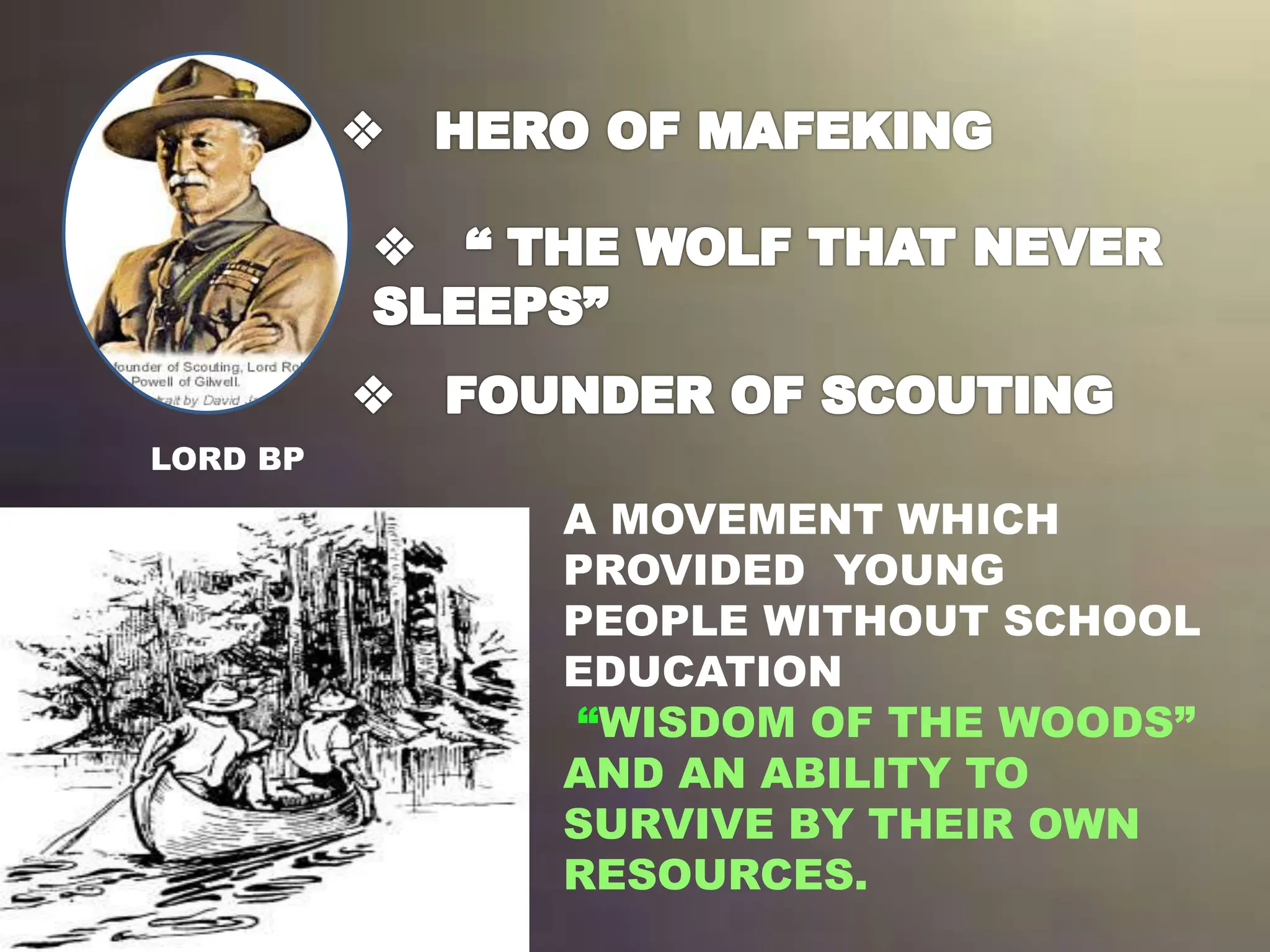 History-of-Scouting Power point presentation | PPTX