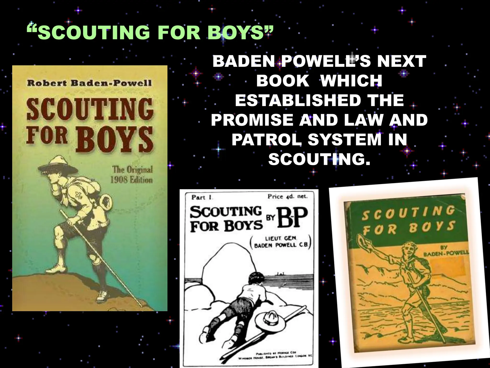 History-of-Scouting Power point presentation | PPTX