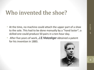 History of-shoes | PPT