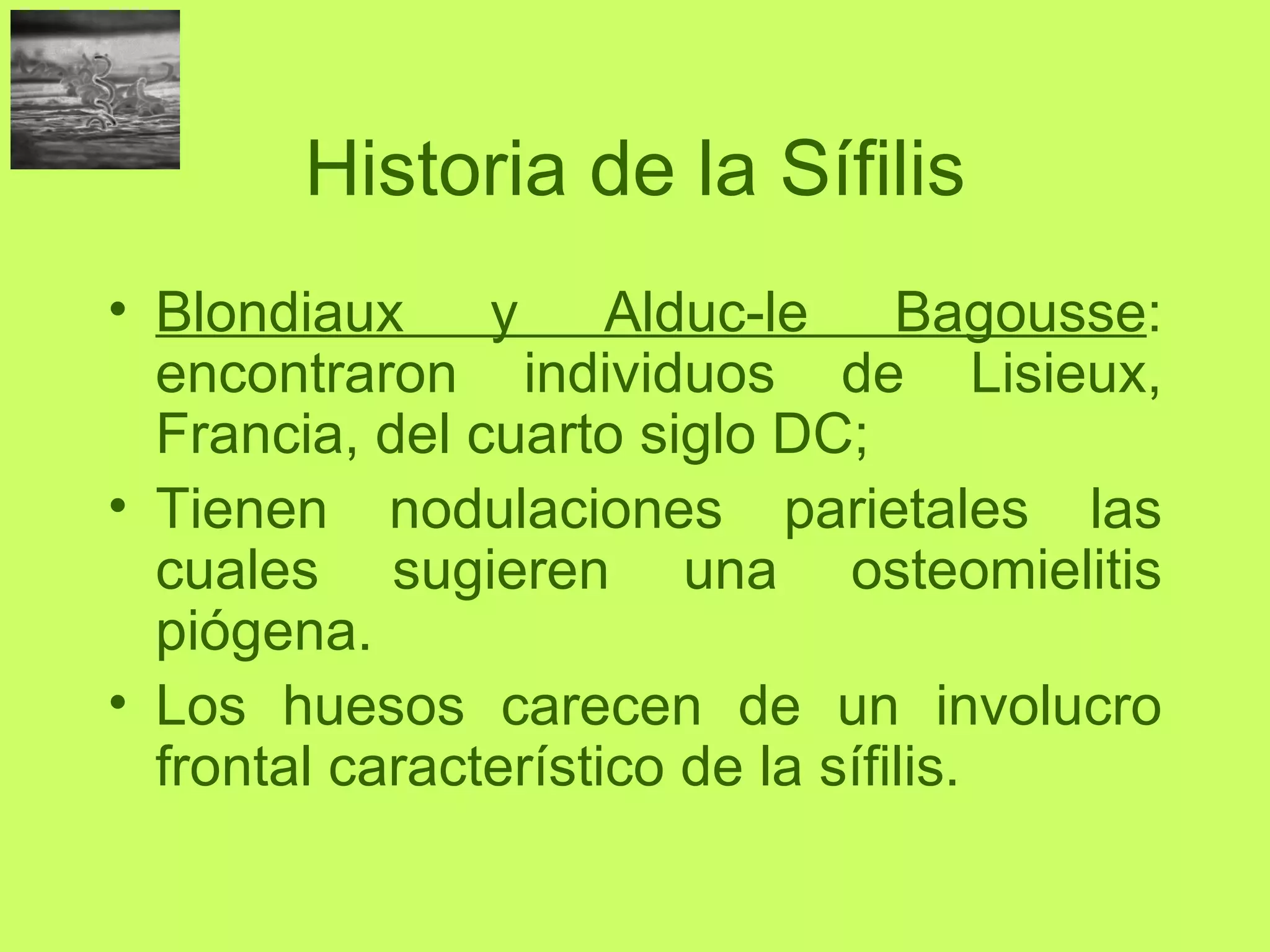 History of Syphilis | PPT