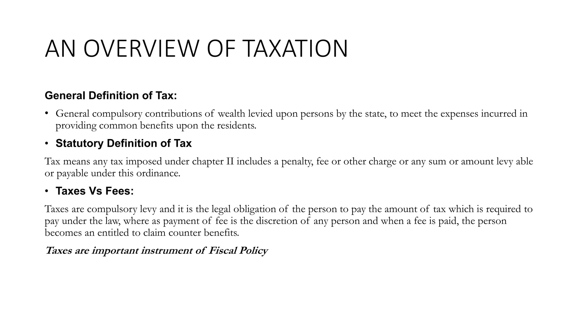 History Of Taxation in Pakistan and Income Tax Authorities | PPTX