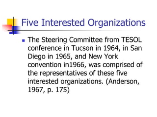 History of TESOL | PDF
