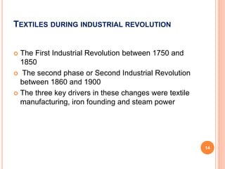 History of-textile | PPTX