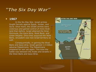 History Of The Arab Israeli Conflict | PPT