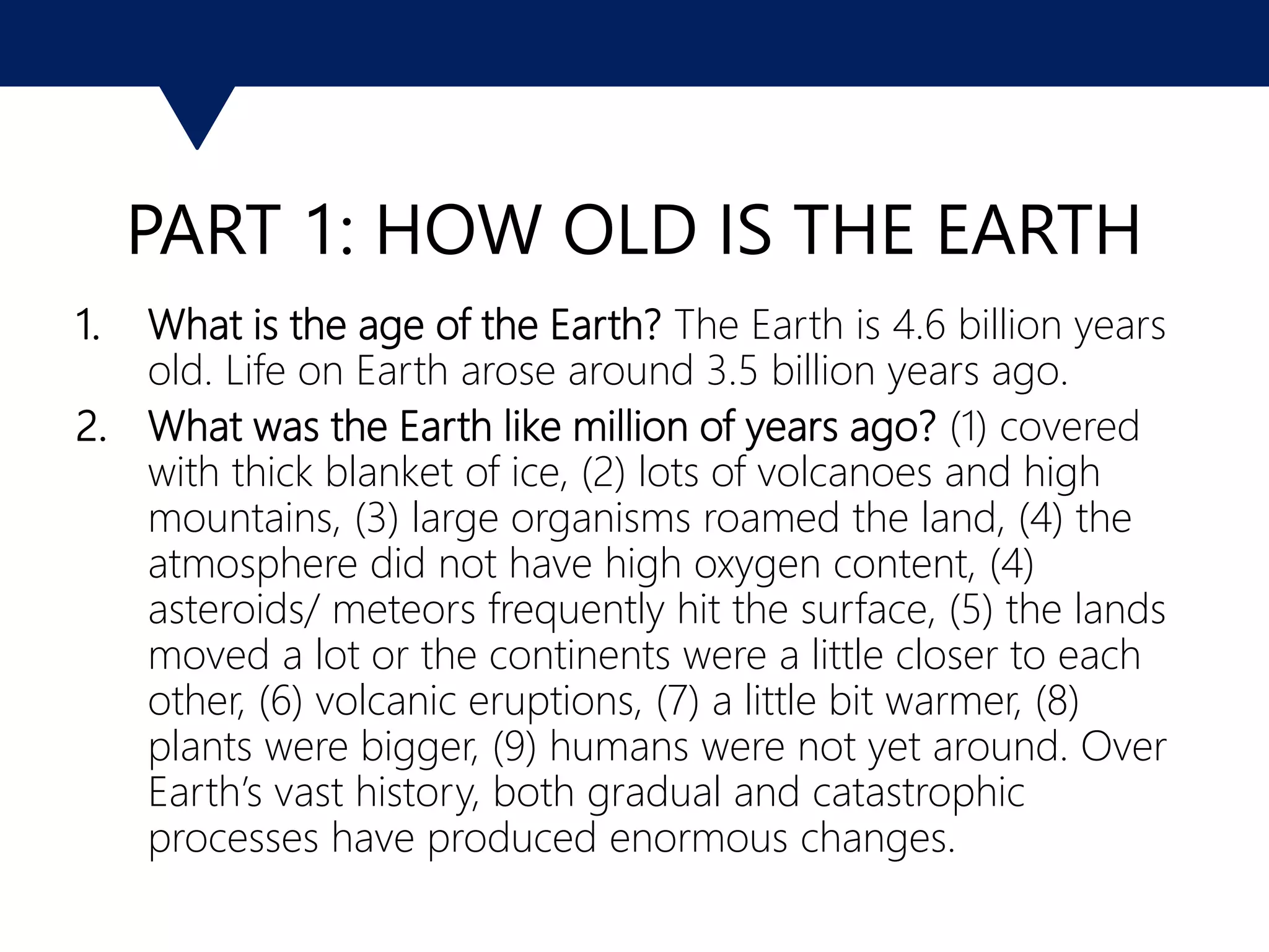 History of-the-earth | PPTX