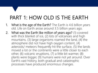 History of-the-earth | PPTX
