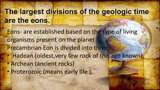 History of the Earth by Group 4- HUMSS 11 | PPTX