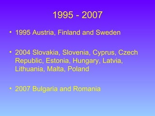 History Of The European Union | PPT