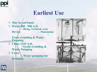 History Of Wind Energy | PPT