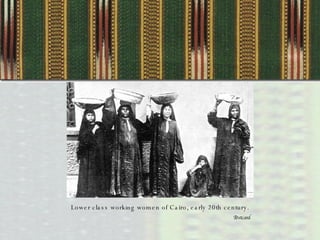 History of Women's Dress and Clothing in Egypt | PPT