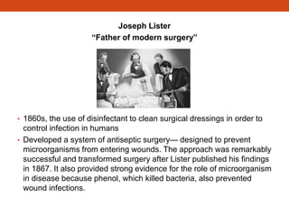 History of microbiology | PPTX