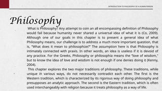 _history-philosophy.ppt in introduction to philosophy into humanperson ...