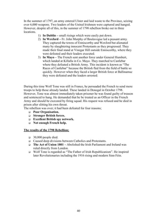 History Notes on the Age of Revolutions | PDF