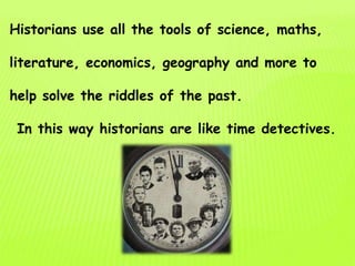 History sources archaeology primary & secondary sources | PPTX
