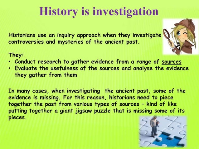 History sources archaeology primary & secondary sources | PPTX ...