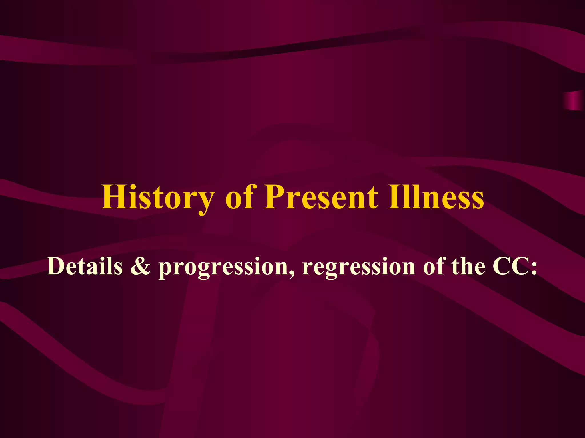 History Taking. | PPT