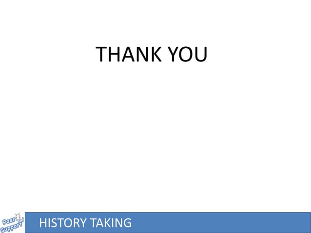History taking | PPT