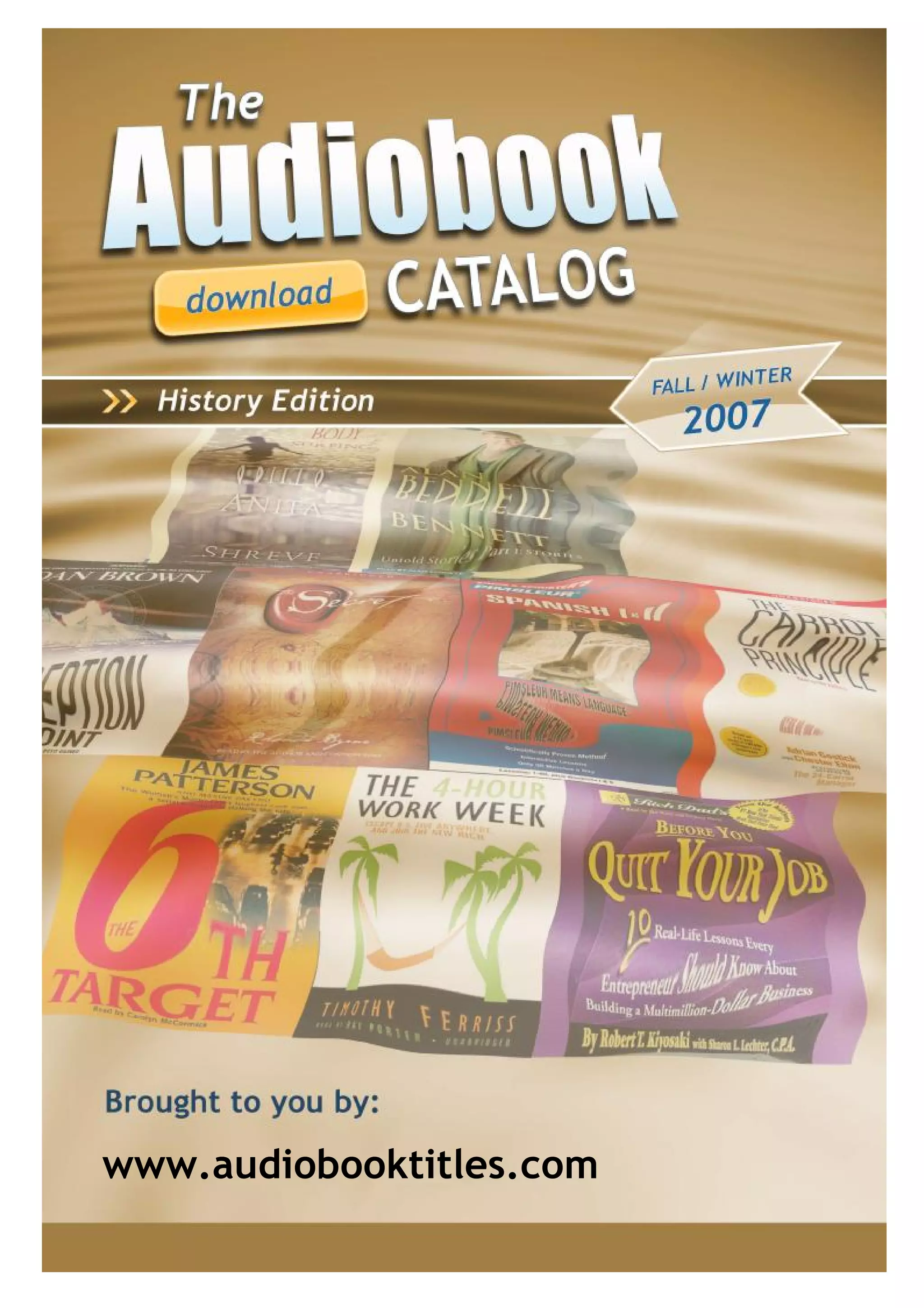 History Titles Now Available As Audio Downloads | PPT