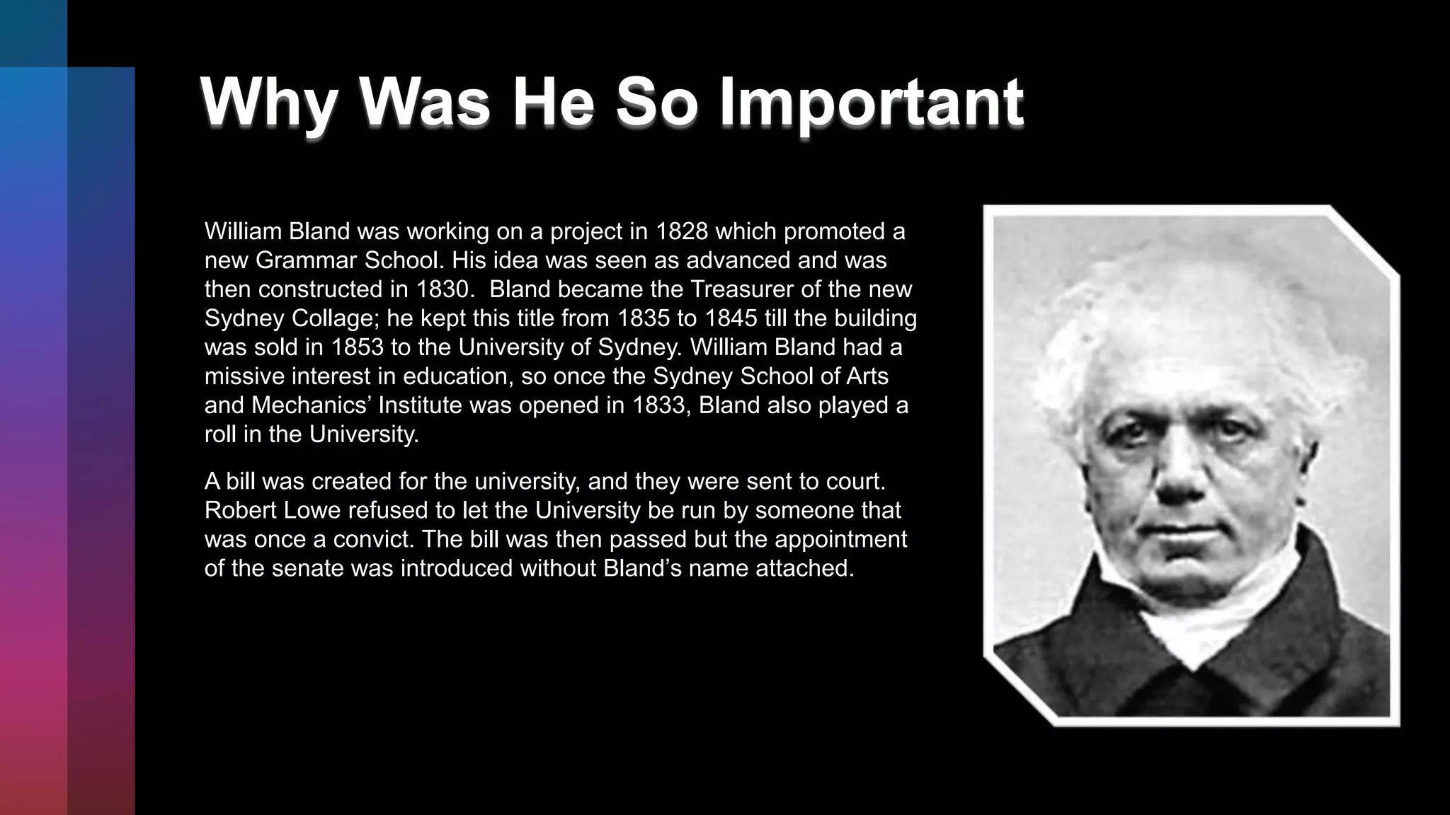 History - William Bland.pptx