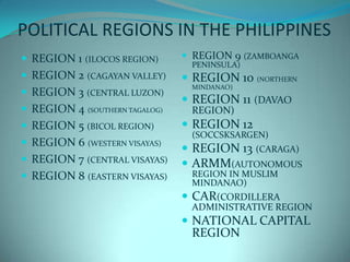 History 101 the phils setting | PPTX