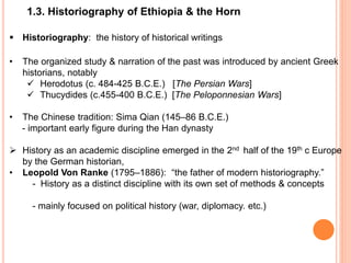 History of Ethiopia and the Horn for Ethiopians .pptx