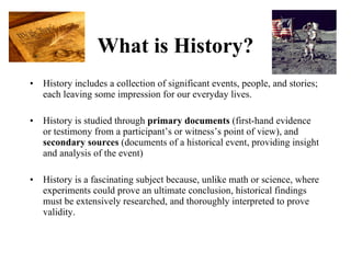 History 140 powerpoint__1 | PPT | Geography | Science