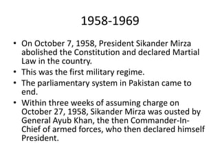 History of Media Laws in Pakistan (1947 2019) | PPTX