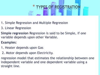 Regression | PPTX