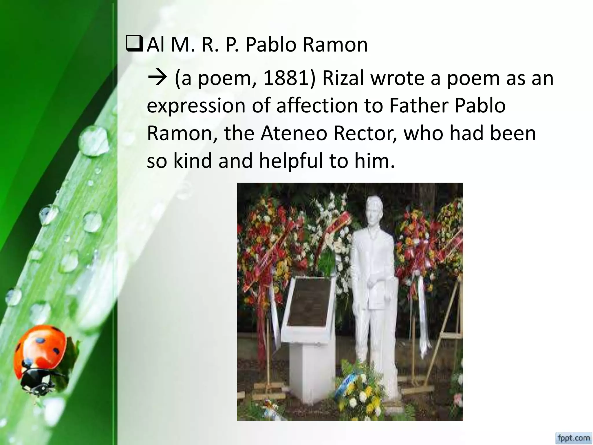 Rizal: Education in the University of Santo Tomas | PPTX