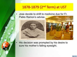 Rizal: Education in the University of Santo Tomas | PPTX