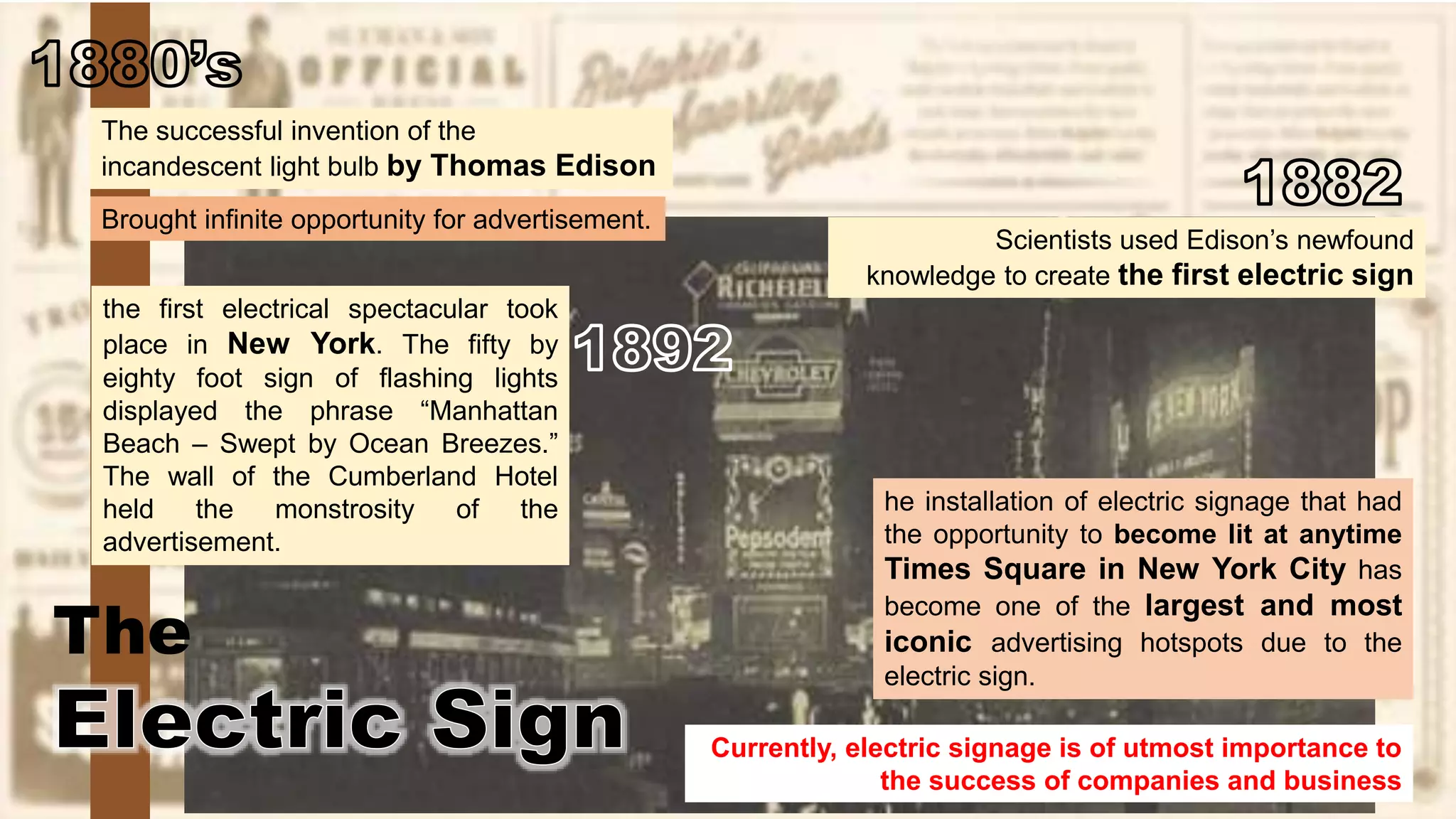 History of Advertising Before 1900 | PPTX