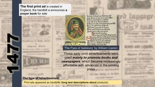 History of Advertising Before 1900 | PPT