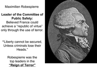 History Alive French Revolution Part Iii | PPT